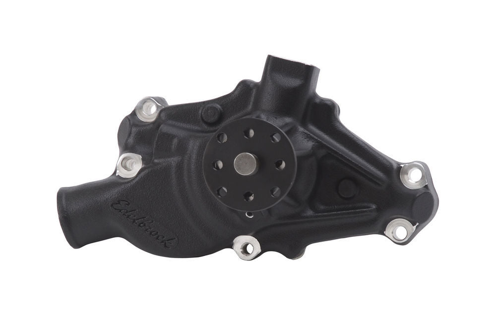 SBC Water Pump - Short Black – Simply Aftermarket